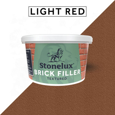 Stonelux Brick Repair Filler 0.7kg Light Red Filler Brick Effect Filler