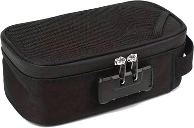 lockable makeup bag