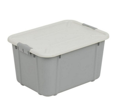 Storage Box with lid Clip Locking BPA Free Large Small Home Organizer ...