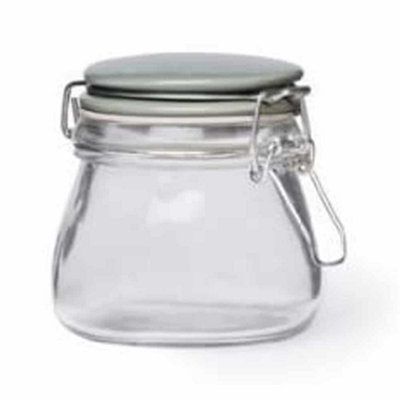 Storage Jar: Garden Trading Shutter Blue Glass Jar, 500ml