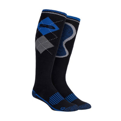 Shop Storm Bloc - Mens Extra Long Wool Wellington Boot Socks 6-11 Black