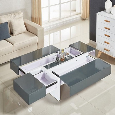Storm Coffee Table High Gloss Coffee Table for Living Room Centre Table ...
