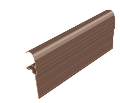 Storm Rafter Bar 4.0m Edge Trim Brown | DIY at B&Q