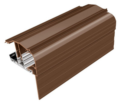 Storm Rafter Bar 6.0m Edge Trim Brown PK2
