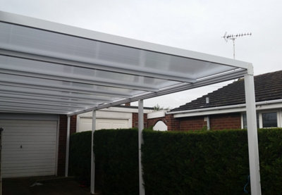STORM Tassat Lean-to Canopy Kit (4.2m width x 3.5m projection) White