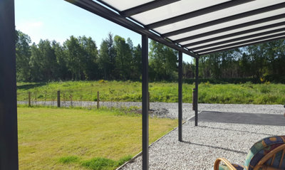 STORM Tassat Lean-to Canopy Kit (5.2m width x 2m projection) Grey