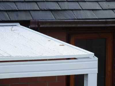 STORM Tassat Lean-to Canopy Kit (6m width x 2m projection) White