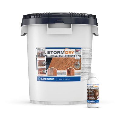 STORMDRY MASONRY WATERPROOFING CREAM 20L + REPOINTING ADDITIVE II ...