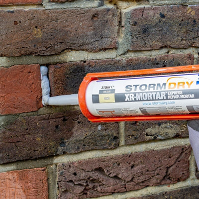 Stormdry XR Mortar (310ml x3) Waterproof Repair Mortar for Bricks ...