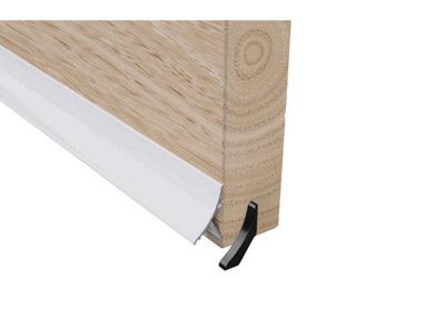 Stormguard 914mm Concealed Rain Deflector Bar - White Finish