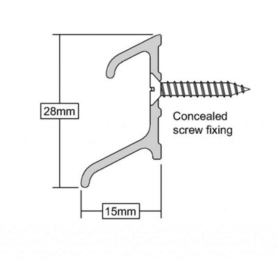 Stormguard 914mm Double Fin Rain Deflector - Black Finish