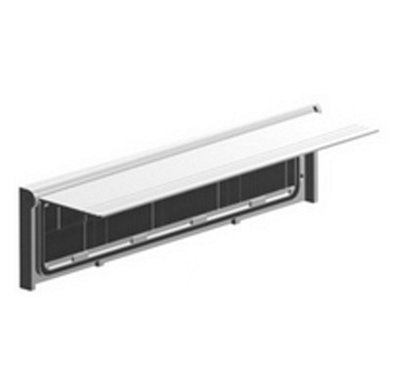 Stormguard Letterbox Cover Draught Excluder - Metal - Chrome with cover ...