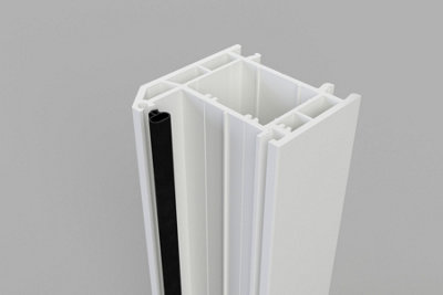 Stormguard UPVC Replacement seal - BLACK - 12M Pack