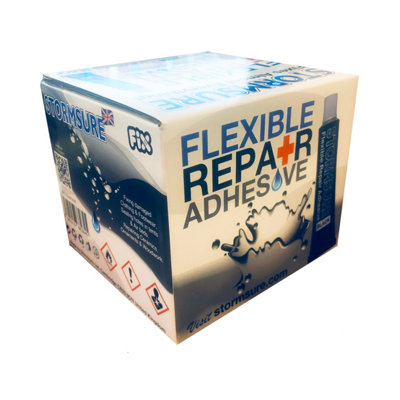 STORMSURE FLEXIBLE REPAIR ADHESIVE 15G BLACK BOX OF 50 | DIY at B&Q