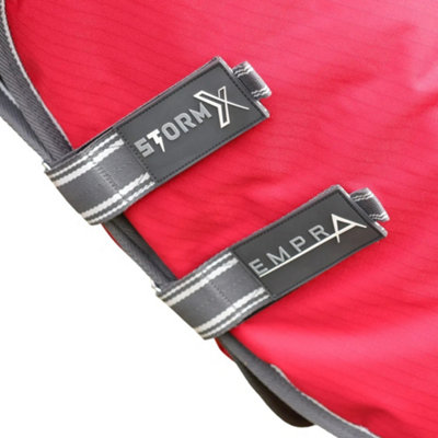 StormX Empra Combi Combo Neck 300g Horse Turnout Rug Red (5 9")