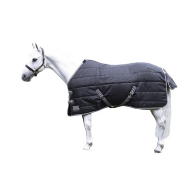STORMX EMPRA STANDARD-NECK 200G HORSE STABLE RUG BLACK (5 9")