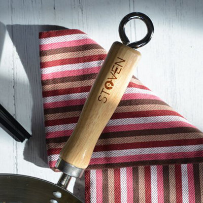 Stoven 27cm Standard Gauge Carbon Steel Wok