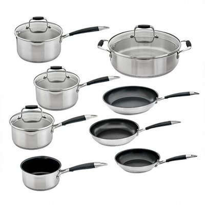 Stoven Soft Touch Induction 8 Piece Cookware Set