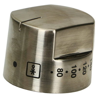 Stoves Genuine Oven Function Knob - Stainless Steel - STV082585824