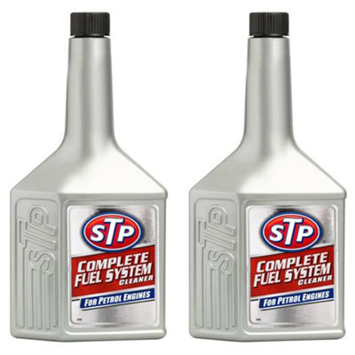 STP 2PC Complete Fuel System Cleaner for Petrol Engines 500ml | DIY at B&Q