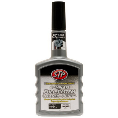 STP Complete Fuel System Cleaner Petrol Fuel Treatment Additive 400ml ...