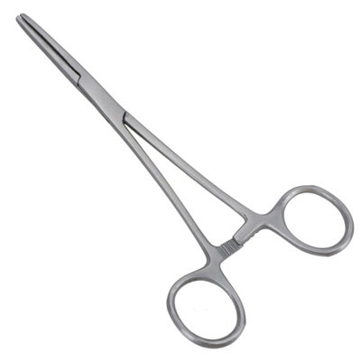 Straight Forceps 150mm 6" Stainless Steel Lockable Locking Forceps