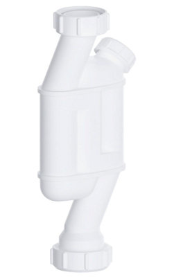 Straight Through Trap - 32mm Pedestal Trap 1.1/4" with Cleaning Eye for ...