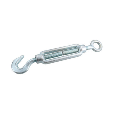 Straining Screw / Turnbuckle Hook to Eye Galvanised Rigging M12 DK63