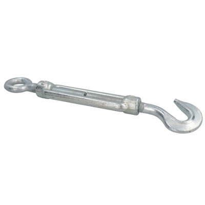 Straining Screw / Turnbuckle Hook to Eye Galvanised Rigging M16 DK64