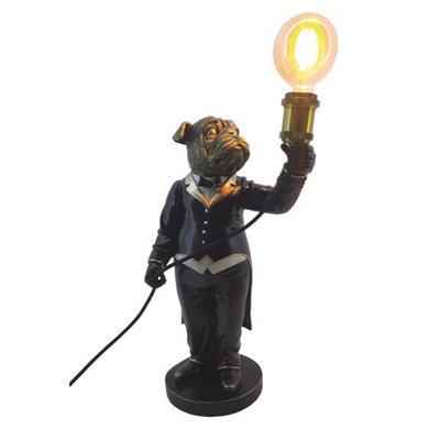 Straits Bull Dog Light Bulb Holder Lamp