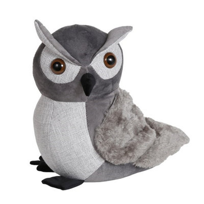Straits Grey Owl Decorative Door Stop