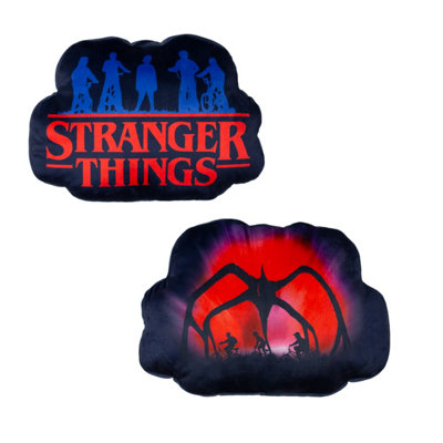Stranger Things Flames Shaped Filled Cushion
