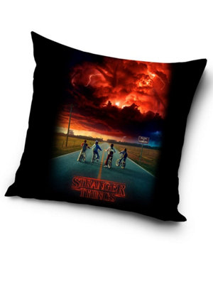 Stranger Things Welcome to Hawkins Cushion | DIY at B&Q