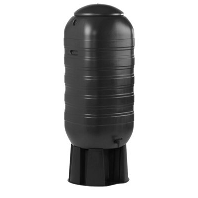 Strata 250 Litre Slimline Water Butt Kit for Efficient Rainwater Recycling