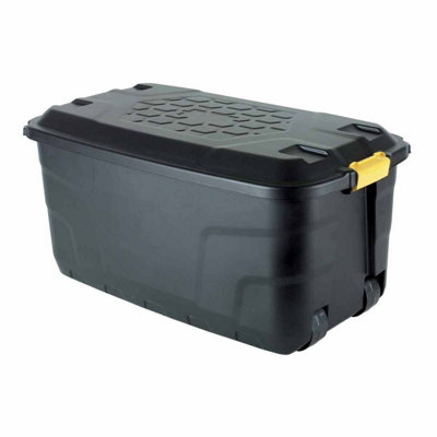 Buy Strata Storage Box Black (One Size) | DIY at B&Q