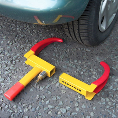 Streetwize Caravan, Car, van & Trailer Security Heavy Duty Claw Wheel ...