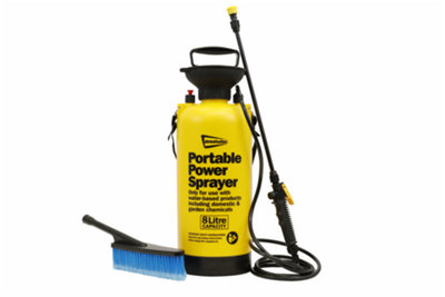 Streetwize Portable 8 Litre Car Home Garden Hand Portable Power Washer ...