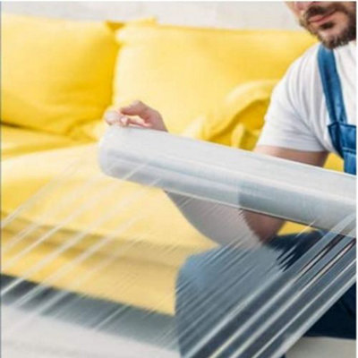 Stretch Wrap Shrink Wrap 400mm Wide 250m Length Extended Core Roll Easy Handling