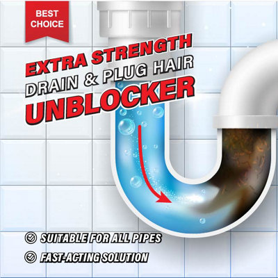 Strewth - Drain and Plug Hair Unblocker, Liquid Cleaner for Blocked ...