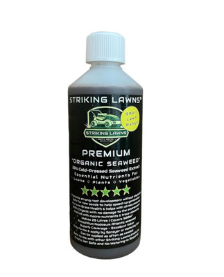 Striking Lawns Premium Organic Cold-Pressed Seaweed for Lawns and Plants