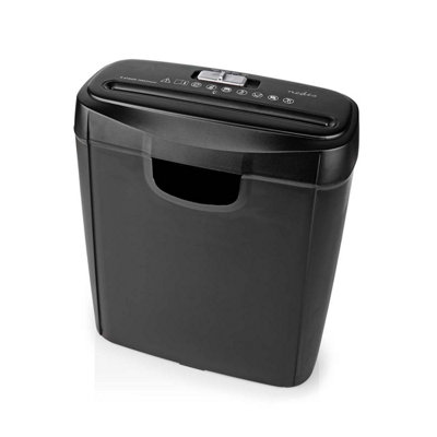 Strip Cut Paper Shredder Home Office Electric A4 6 Sheet 10L Auto On ...