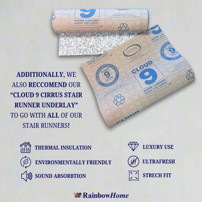 Stripe Quality Wool Stair Runner Loop Pile With 100% Black Cotton ...