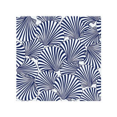 Striped Sea Shells Splash Back designer style