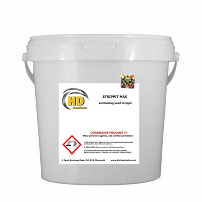 STRIPPIT MAX, marine antifoul paint remover gel, paint stripper 5l
