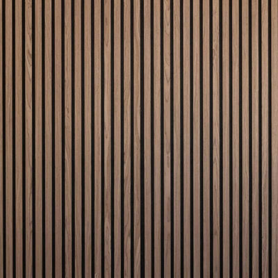 STRIVO Acoustic Slat Panel - Walnut 600mm x 2400mm