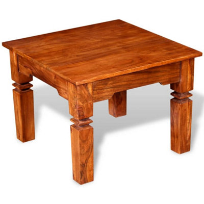 Strong Coffee Table Solid Wood 60x60x45 cm