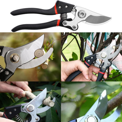 Strong Garden Secateurs Professional Tree Pruner SK 5 Titanium Pruning Scissors