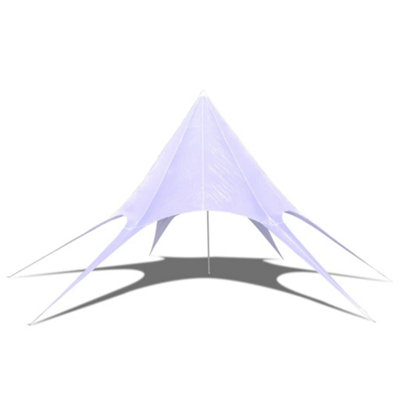 STRONG GAZEBO HEXAGON STAR GARDEN PAVILION 10M