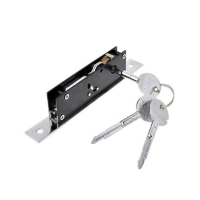 Strong Metal Sliding Door Lock with 3 Keys