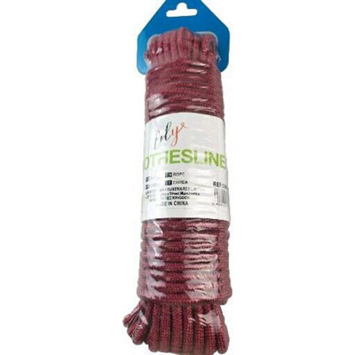 Strong Multipurpose Clothes Washing Line Laundry Rope 6mmx20m Random Colour
